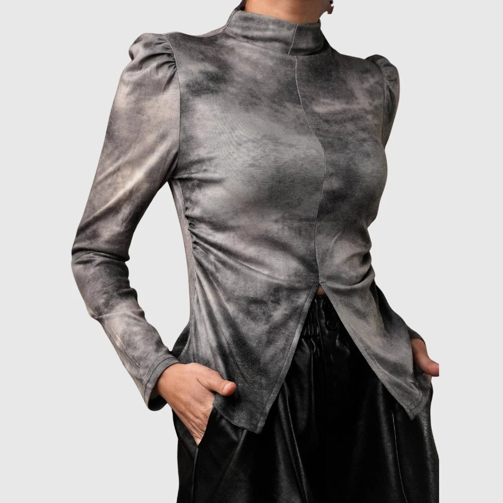 Buy Full Sleeves Tops for Women | Crop to High-Neck Styles - Nolabels.in