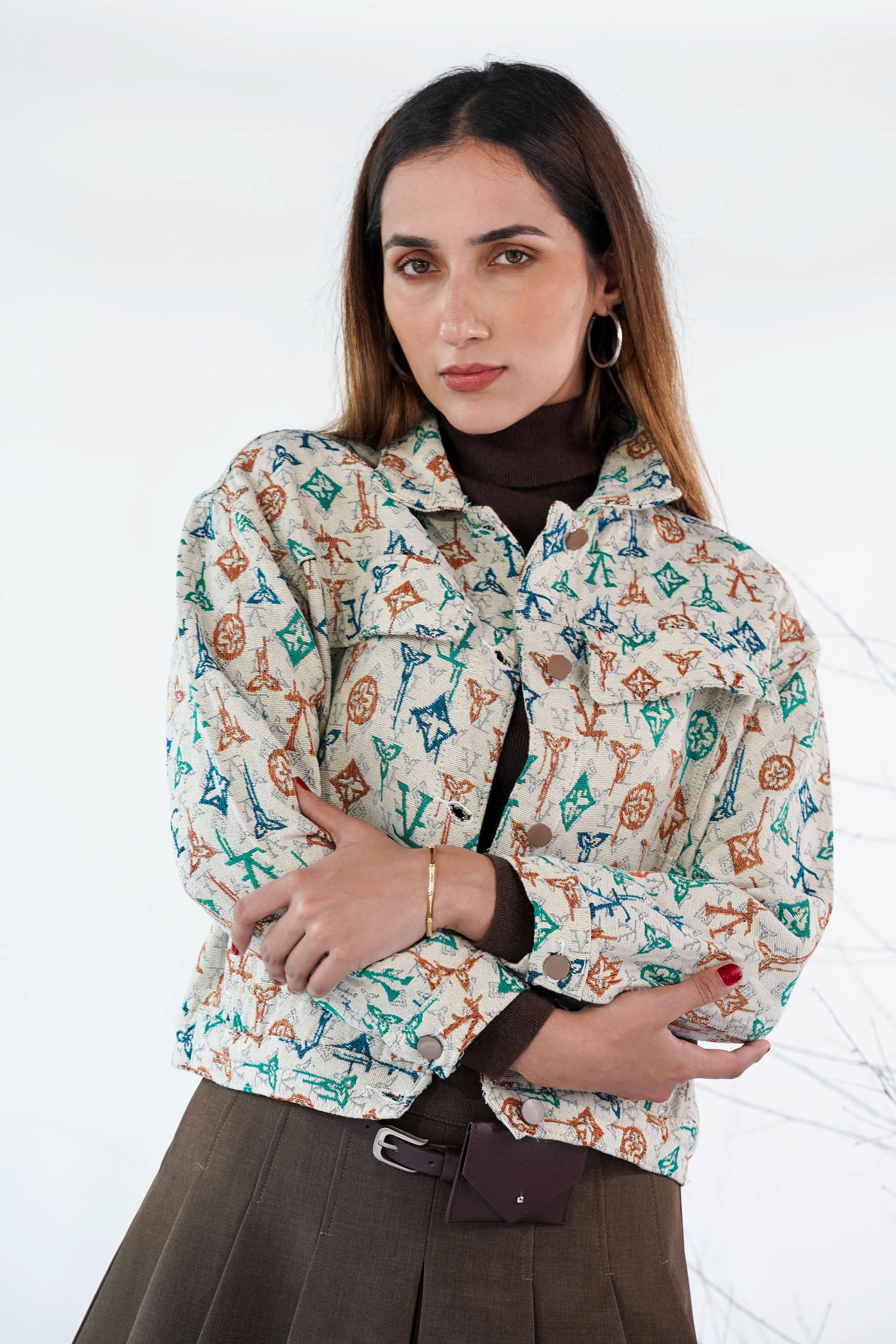 Iconic Beige Denim Jacket – Stylish, Durable, Timeless Look - Nolabels
